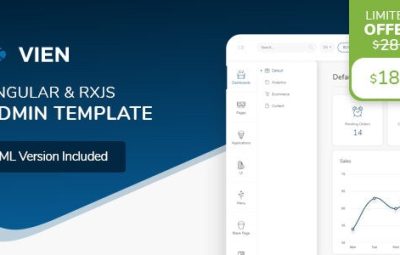 Vien v1.2.1-Angular 10 Admin Template-问智库